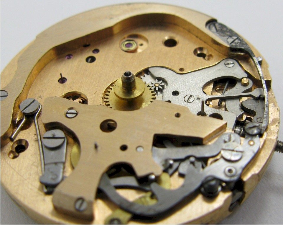Venus 178 chronograph 3 registers Breitling Watch Movement 17 jewels ...