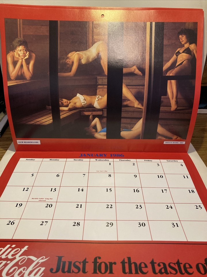 1985 USFL NJ Generals Football BRIG A DEARS Cheerleader Calendar ~ must ...