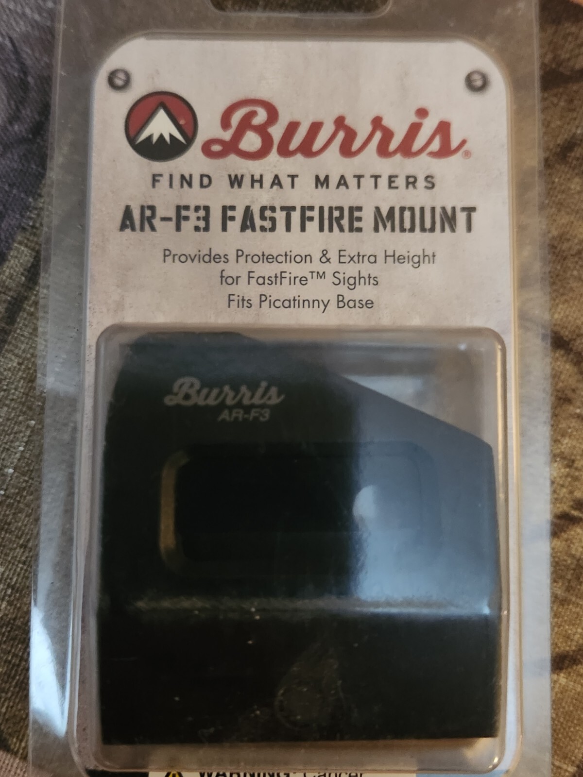 Burris Fastfire III Red Dot Reflex 3 MOA Sight, Picatinny Mount, and AR-F3 Mount 24141892669 | eBay