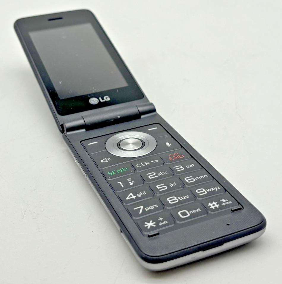 LG Exalt VN220 VERIZON ONLY Silver Flip Phone - FAIR | eBay