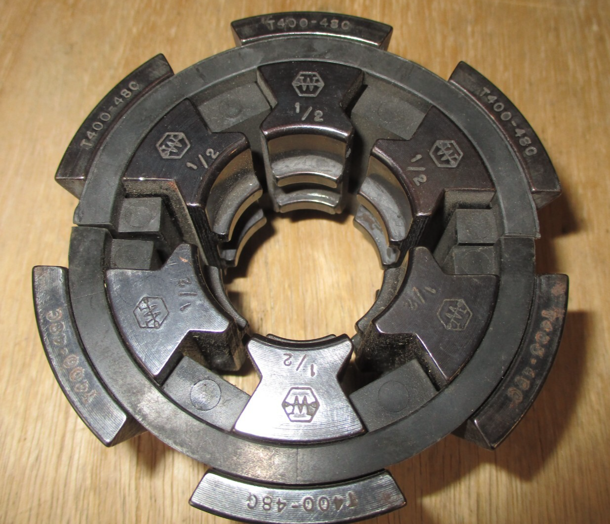 WEATHERHEAD HYDRAULIC HOSE CRIMPER DIE SET # T400-48C 1/2" COLLET SET | eBay