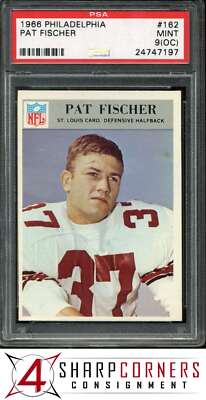 1966 PHILADELPHIA #162 PAT FISCHER CARDINALS PSA 9 (OC) | eBay