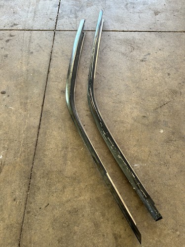 89-94 Nissan 240sx HATCH Pair Exterior Drip Rail S13 Upper Window A ...
