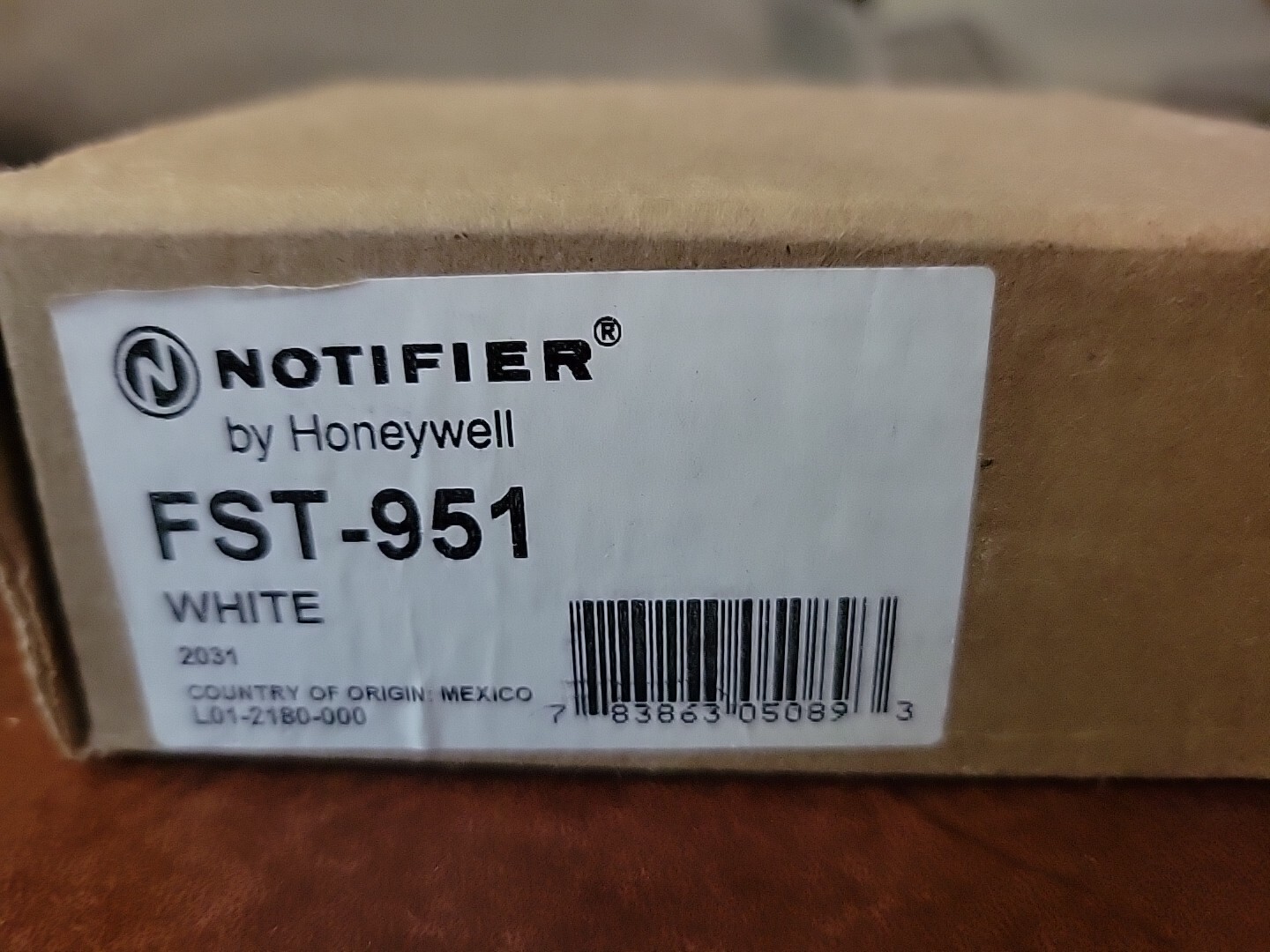 NOTIFIER FST-951 ADDRESSABLE 135° FIXED TEMP. HEAT DETECTOR "WHITE" NIB ...