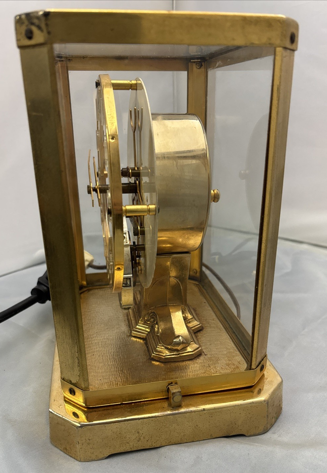 Vintage Unitime Atmos Style Clock Model 999 United Time New York Works ...