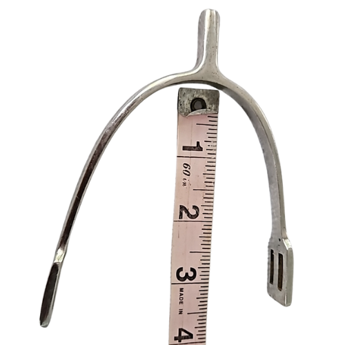 Prince of Wales English Horse Riding Spurs Stainless Adult Size Offset ...