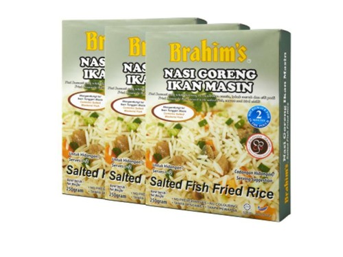 3X Packs Brahim's Salted Fish Fried Rice Brahim's Nasi Goreng Ikan ...