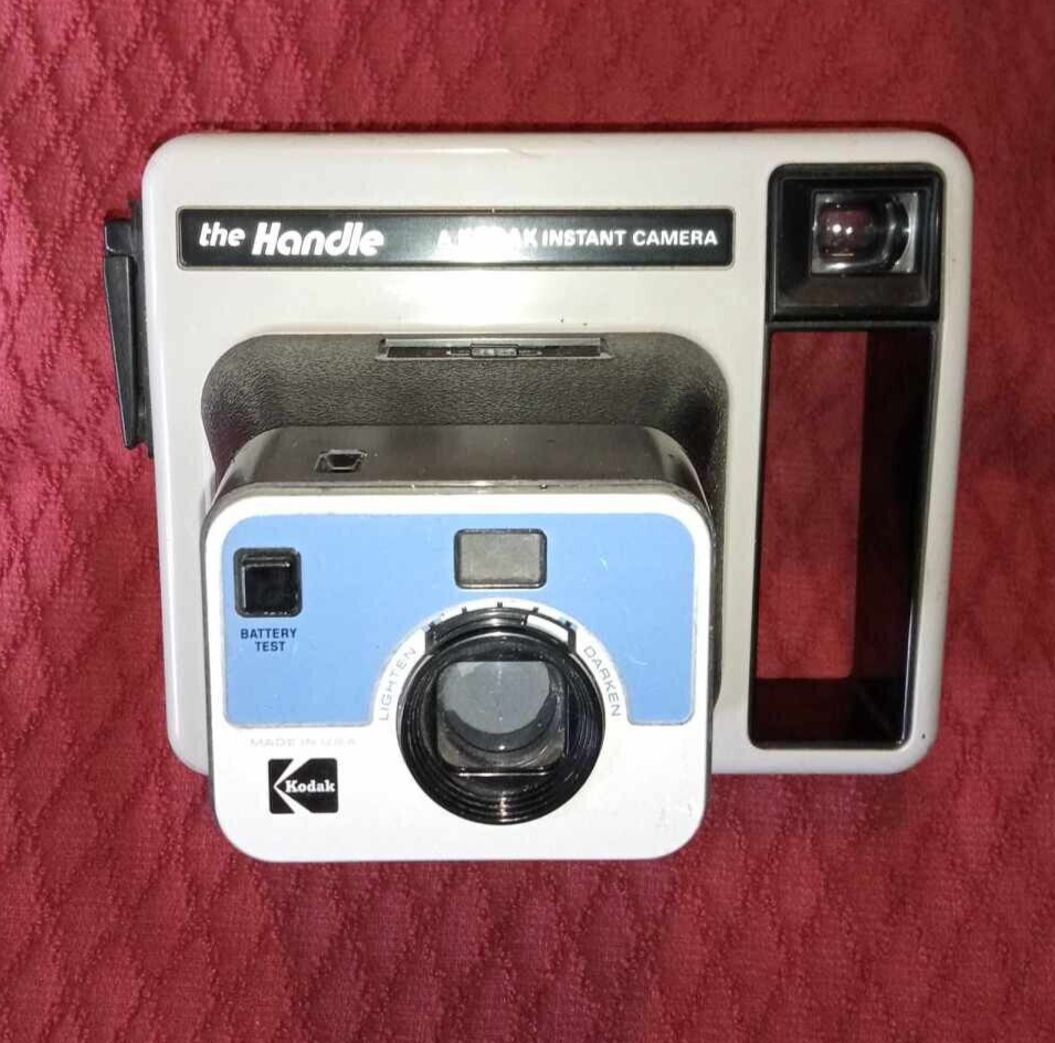 VINTAGE - KODAK - INSTANT CAMERA - THE HANDLE - UNTESTED | eBay