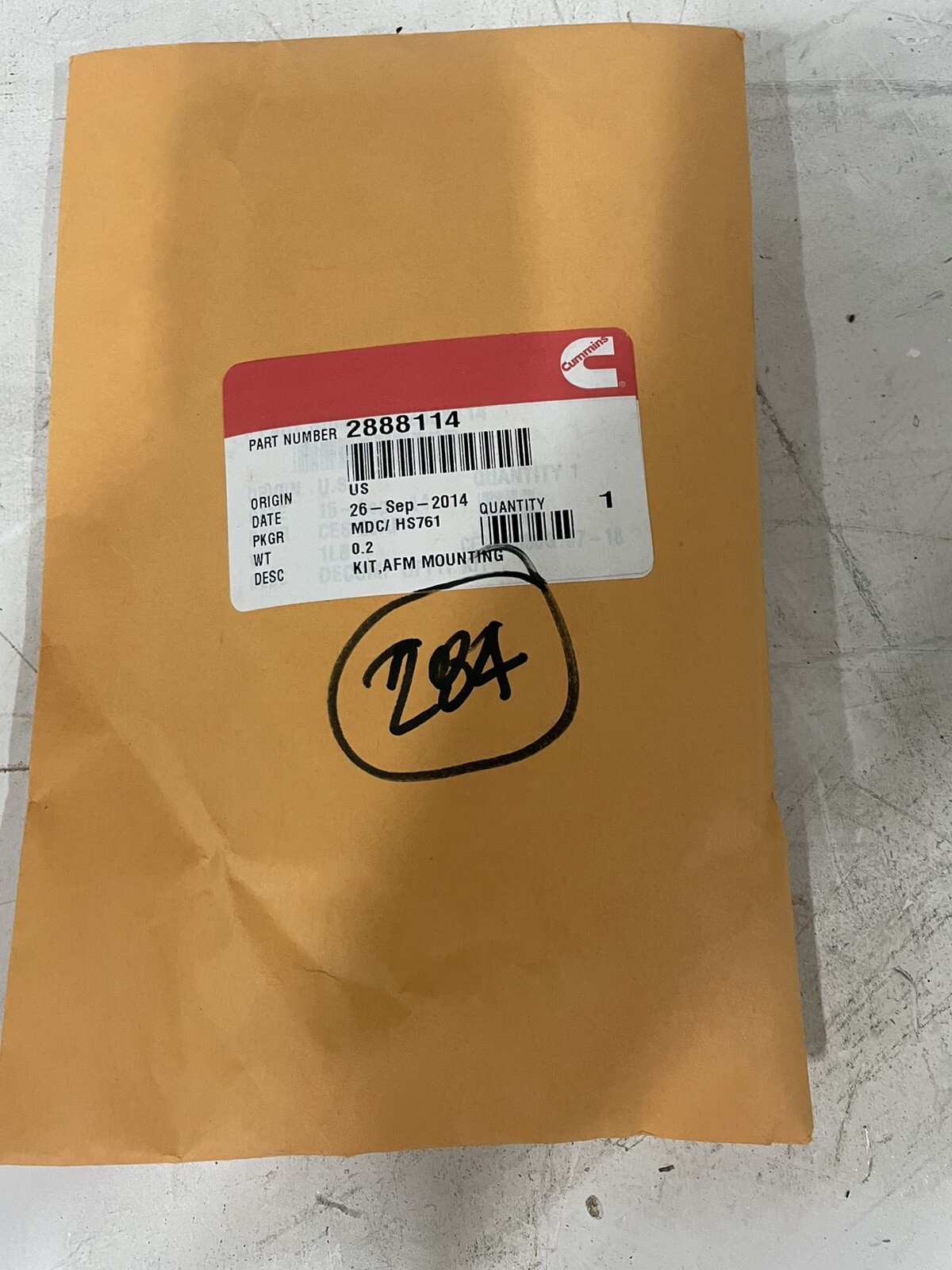 New Cummins Onan KIT,AFM MOUNTING 2888114 | eBay