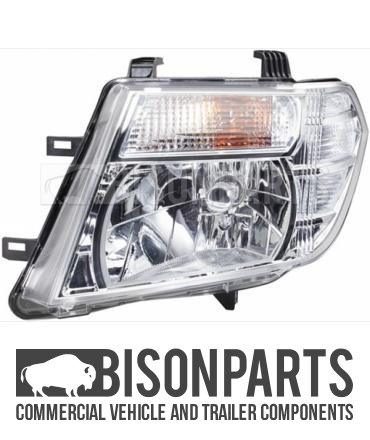 +FITS NISSAN NAVARA D40 (2010-2016) HEADLIGHT HEADLAMP PASSENGER SIDE ...