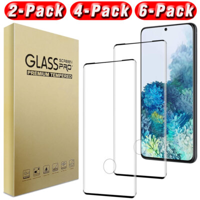 For Samsung Galaxy S20 FE Plus / S20 Ultra Clear Tempered Glass Screen ...