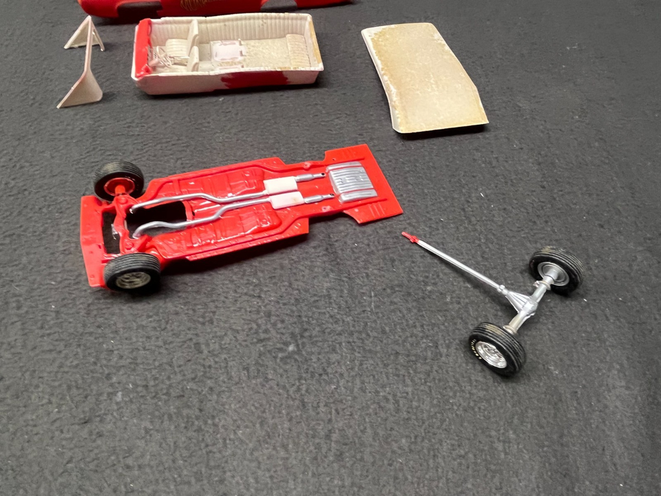 MPC Monkeemobile Monkees TV Series 1969 1/25 Model Kit Missing Parts ...