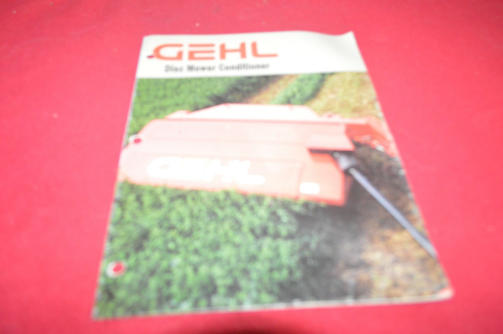Gehl 2340 2360 Discbine Disc Mower Conditioner Dealer Brochure WSVA | eBay