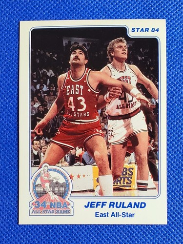 Jeff Ruland 1984 Star All-Star Game Washington Bullets #10 NM-MT | eBay