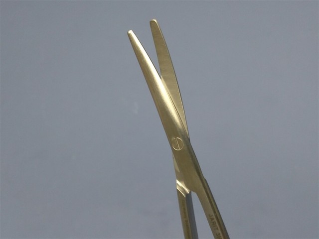 Jarit 310-368 Lincoln Vascular Curved Scissors 10" for sale online | eBay