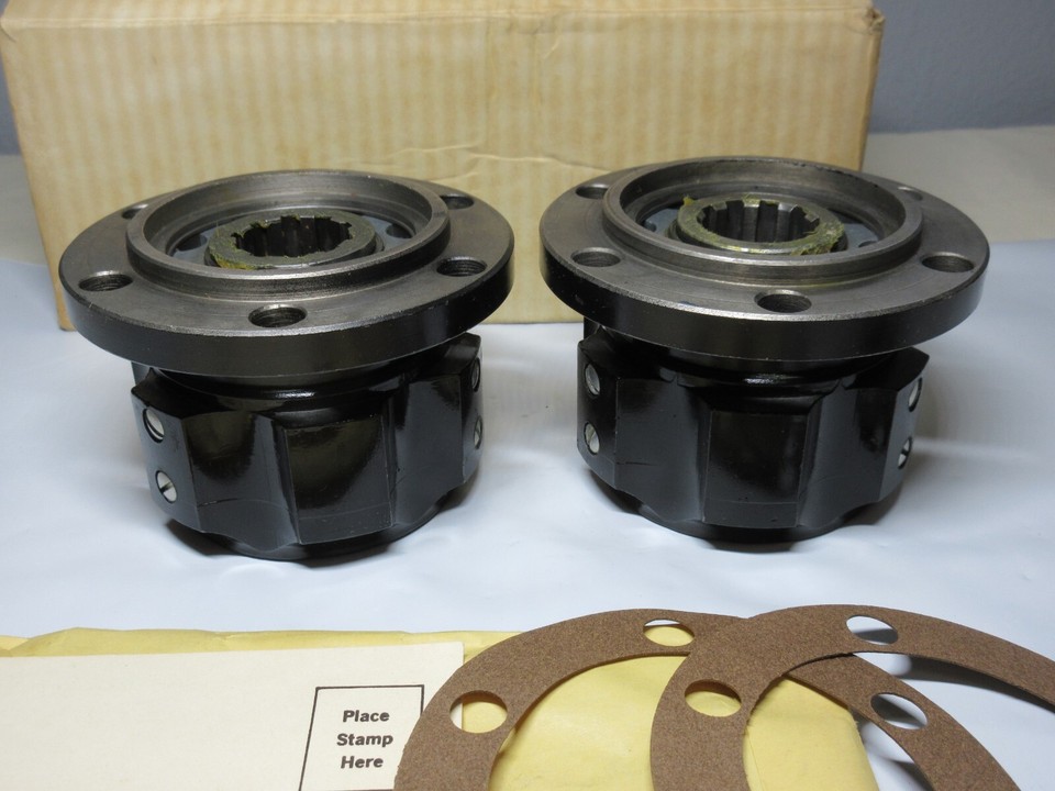 NOS Selectro Locking Hubs 11024 GPW Willys MB CJ2A CJ3A CJ3B M38 CJ5 10 ...