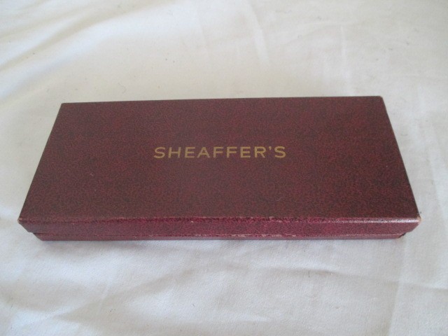 Sheaffer Lifetime WHITE DOT Fountain Pen With Box | eBay