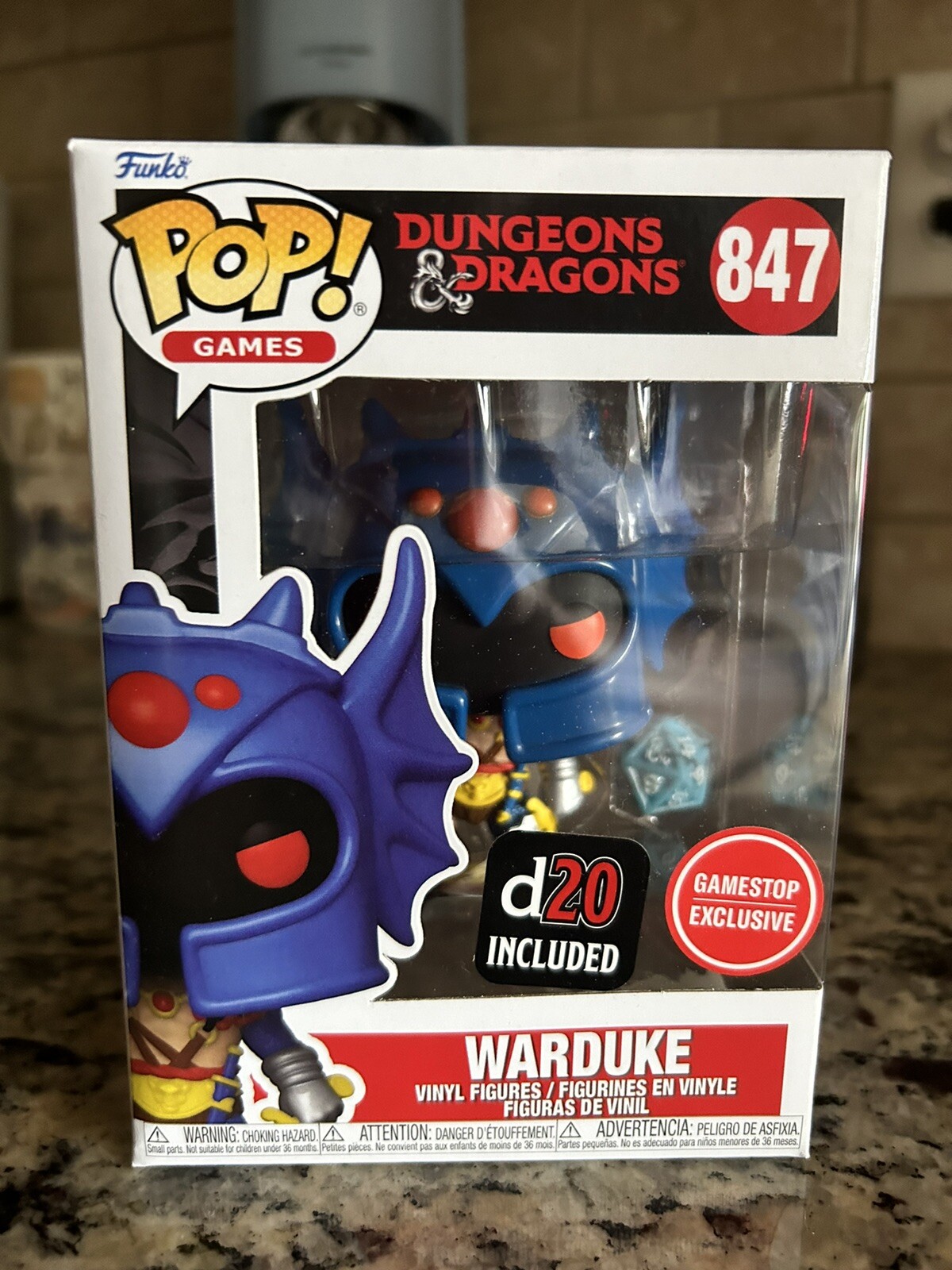 Funko Pop! Vinyl: Dungeons & Dragons - Warduke - GameStop (GS ...