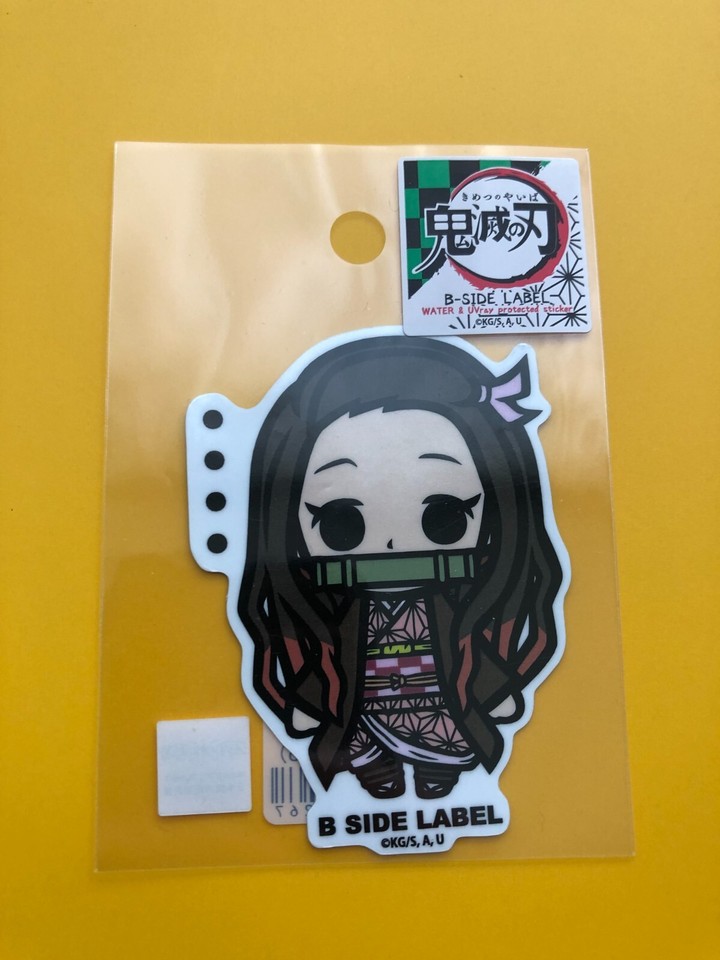 Demon Slayer stickers - B-side Label - Tanjiro, Nezuko Kamado, Kyojuro ...