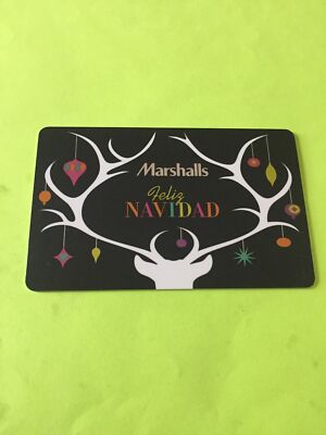 MARSHALLS ( Puerto Rico ) Feliz Navidad ( 2013 ) Gift Card ( $0 ) | eBay