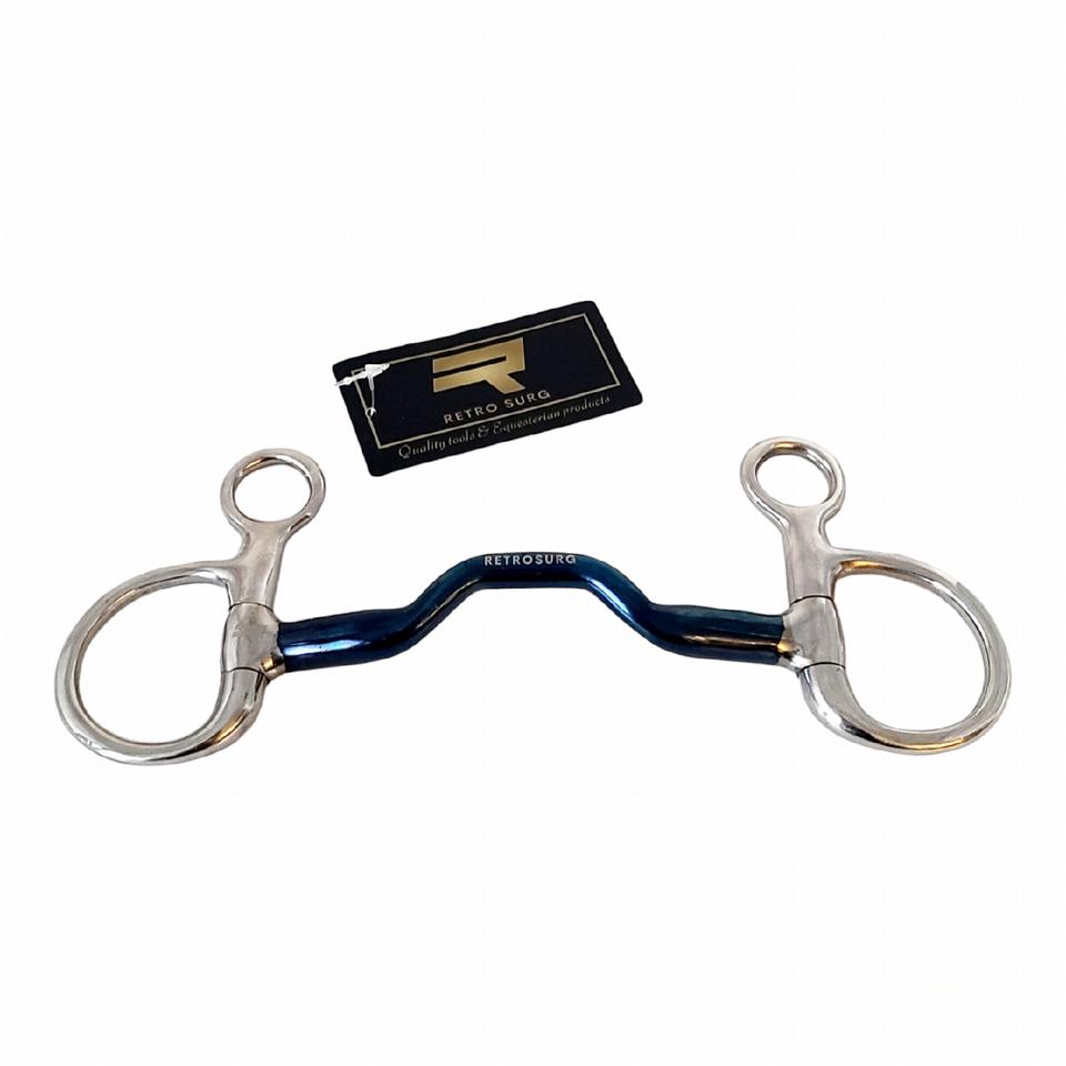 Baucher Sweet Iron Low Port Comfort Tongue Relief Snaffle Horse Bit. | eBay