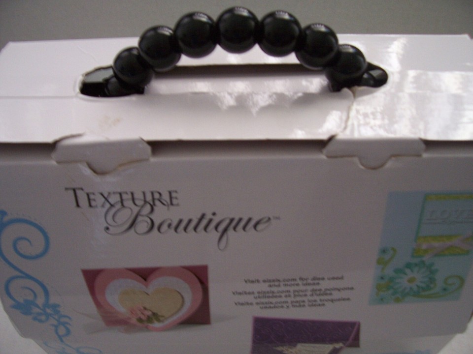 Sizzix Texture Boutique Purse Shaped Embossing Machine Hand Crank | eBay