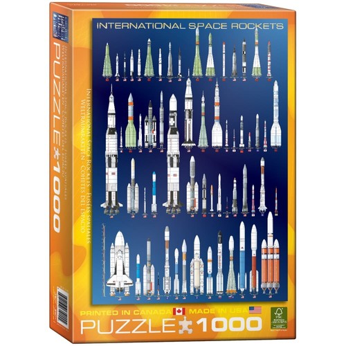 (EG60001015) - Eurographics Puzzle 1000 Pc - International Space Rockets | eBay