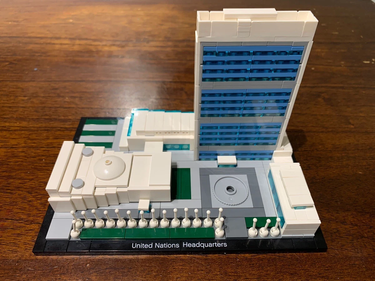Lego Architecture United Nations Headquarters