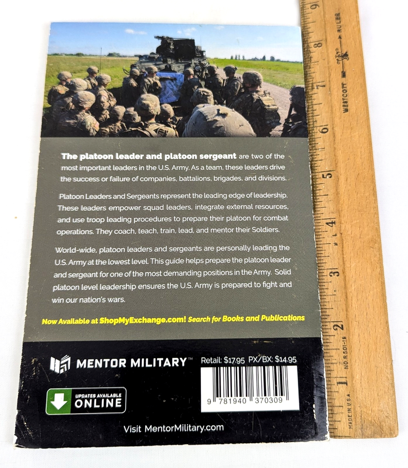 Platoon Leadership Military DOA Army Lesson Best Practices Leadership ...