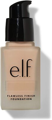 ELF e.l.f Flawless Finish Foundation/Acne Fight -Oil Free, SPF15, full ...