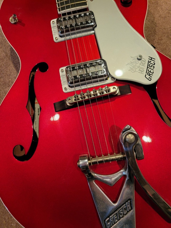2006 Gretsch Brian Setzer Hot Rod Hollow Body with Bigsby G6120SHTV ...