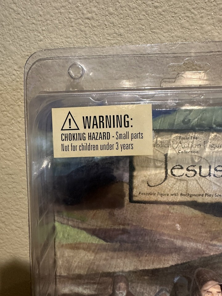 The Biblical Action Figures Collection Jesus Poseable Figure & Scenery ...