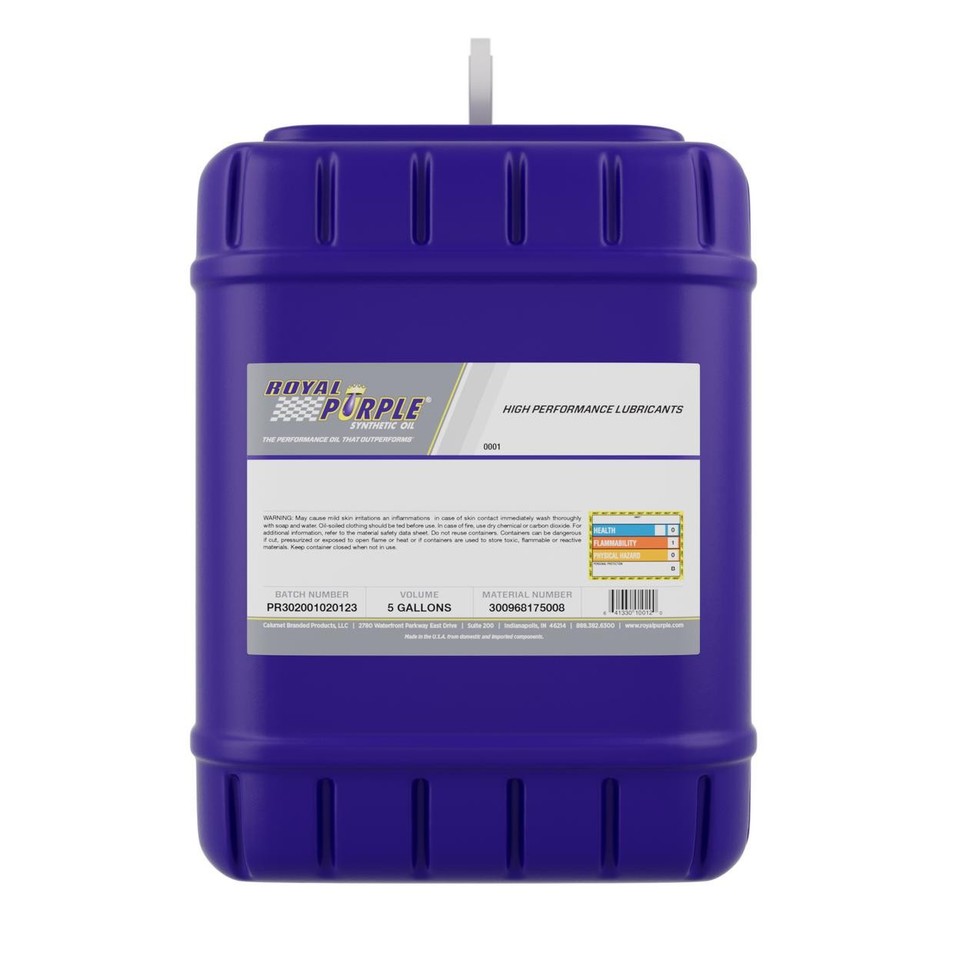 Royal Purple 05301 Royal Purple Max Gear SAE 75W-140 Synthetic Gear Oil ...
