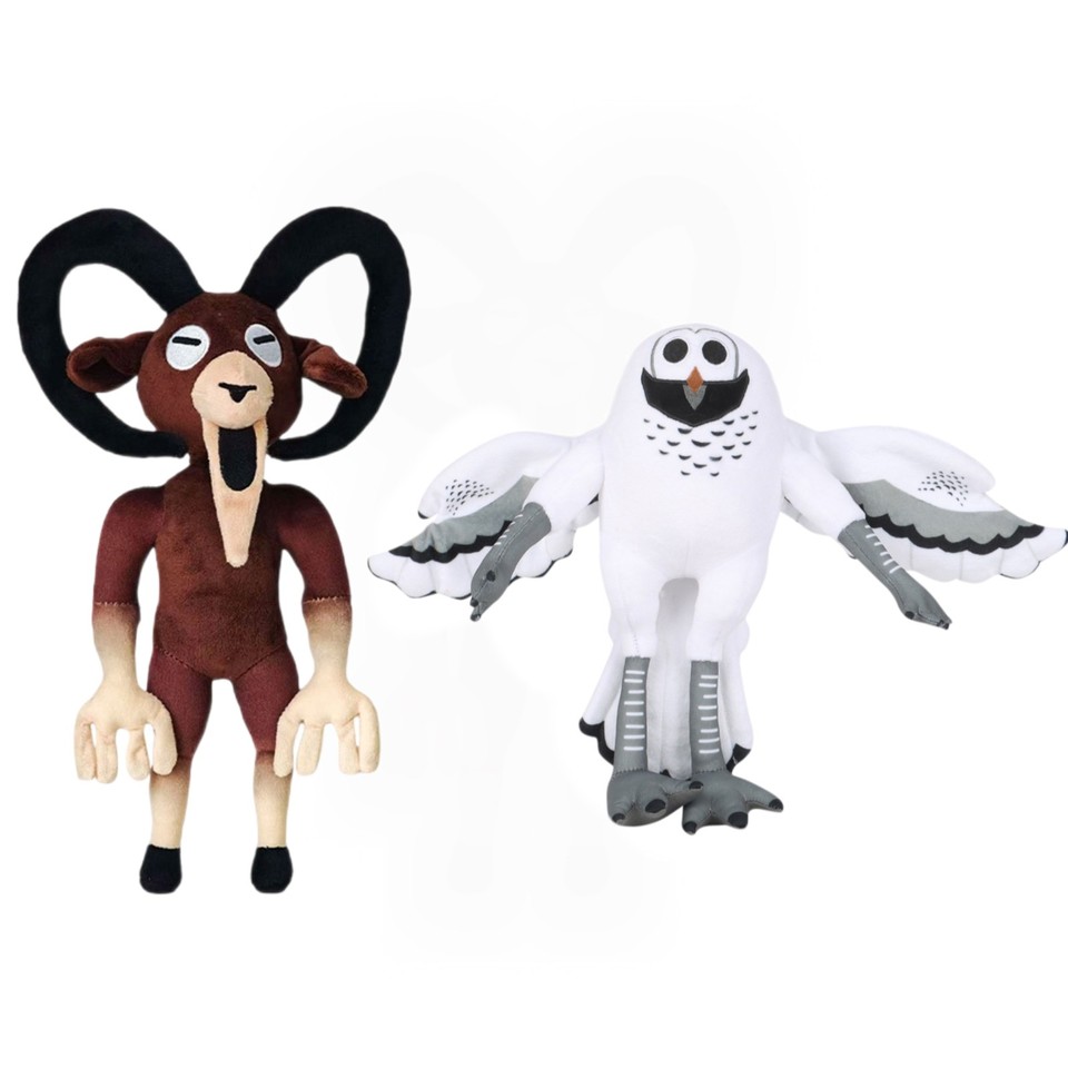 99 NIGHTS IN THE FOREST PLUSH THE RAM DEER SOFT TOY OWL STUFFED DOLL ...