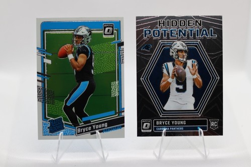 23-24 Bryce Young Optic Hidden Potential RC #HP-BY Plus Rated Rookie ...