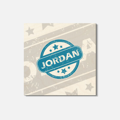 Jordan Grunge 4'' X 4'' Square Wooden Coaster | eBay