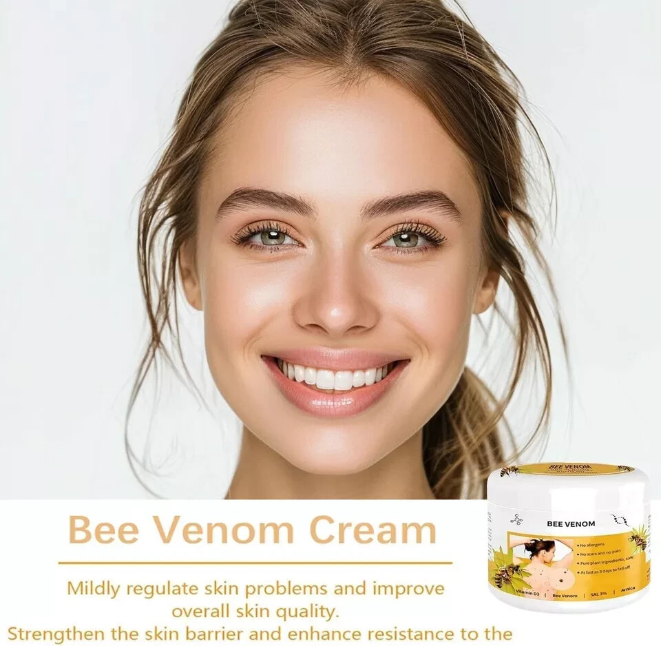 2Pcs Bee Venom Treatment Cream, 2024 New Professional Bee Venom Repair ...