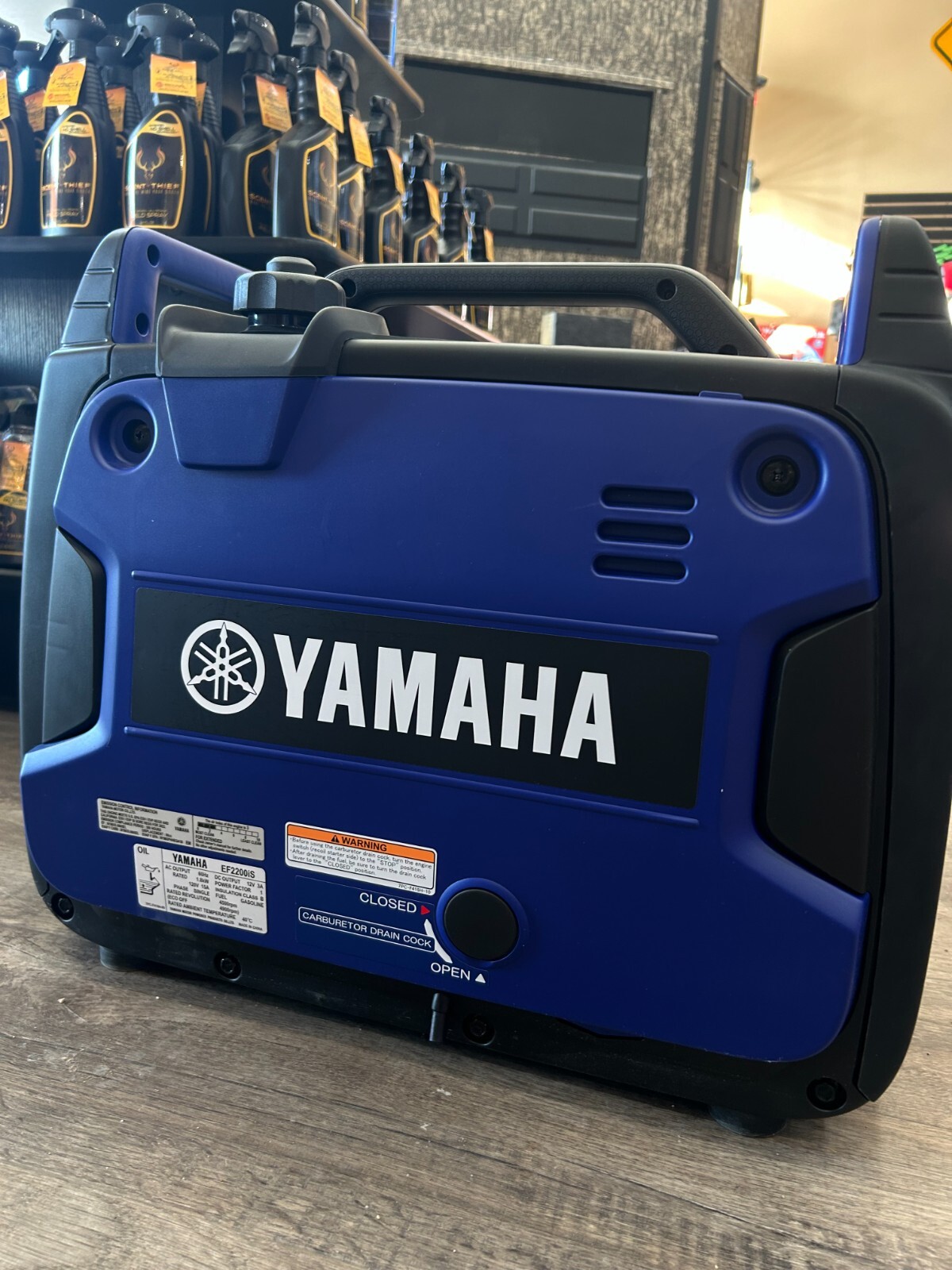 Yamaha EF2200iS 2200W Premium Gas-Powered Inverter Generator EF2200iSZ ...