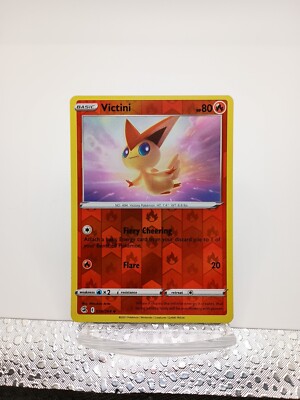 VICTINI 036/264 FUSION STRIKE POKEMON (REVERSE HOLO, NM) | eBay