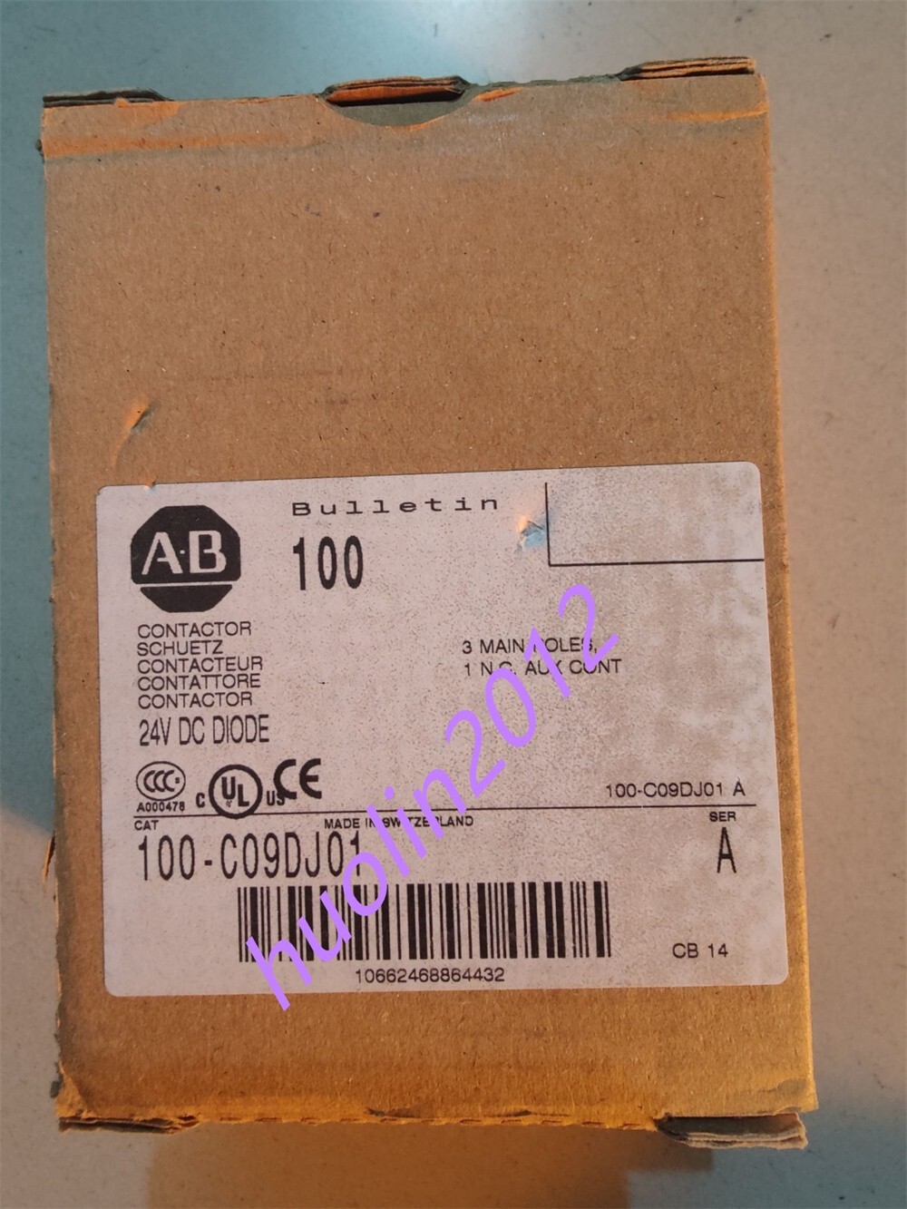 1pcs New AB contactor 100-C09DJ01 24VDC 100-C09D*01 in box | eBay