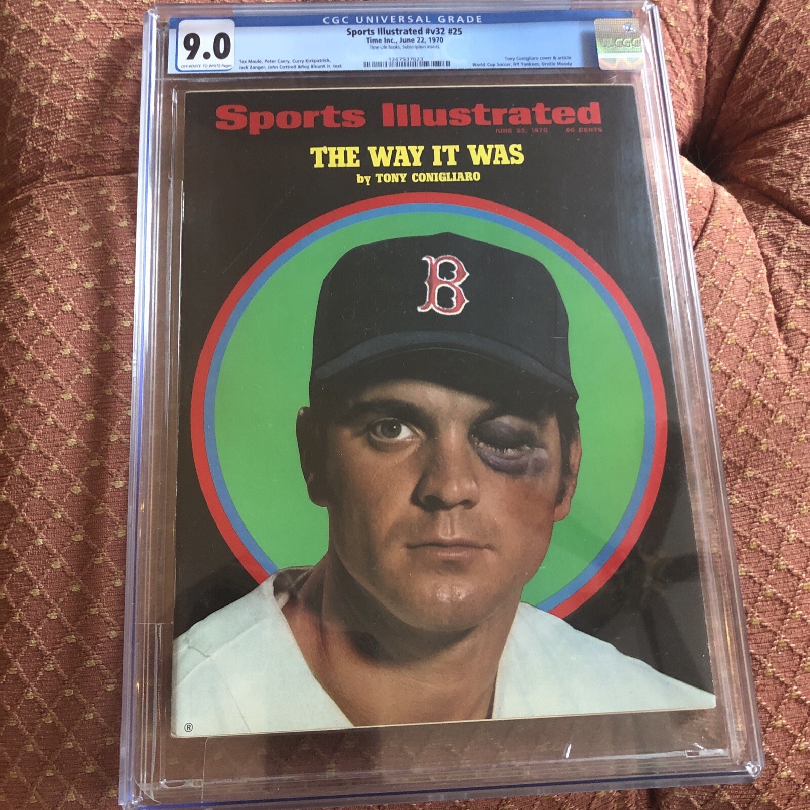sports illustrated 1970 Tony Conigliaro CGC 9.0 1st of 4 ( tie) | eBay