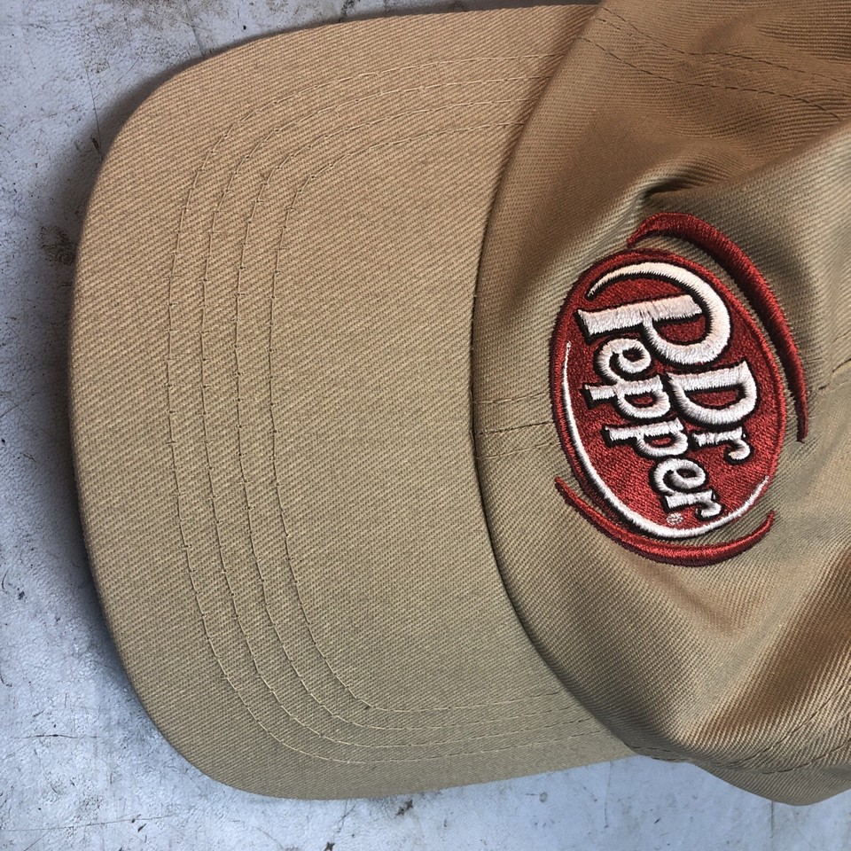 Head To Toe Dr. Pepper Baseball Cap Hat One-Size Adjustable Velcrow Us ...