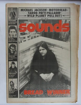 UK Sounds Magazine 7. May 1983 Meat Loaf David Bowie Michael Jackson ...