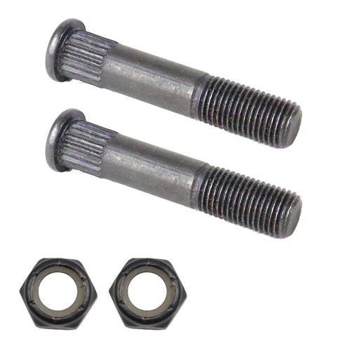 Replacement Skateboard Truck Kingpin and Nut 50mm Black Pound In 2-Pack ...