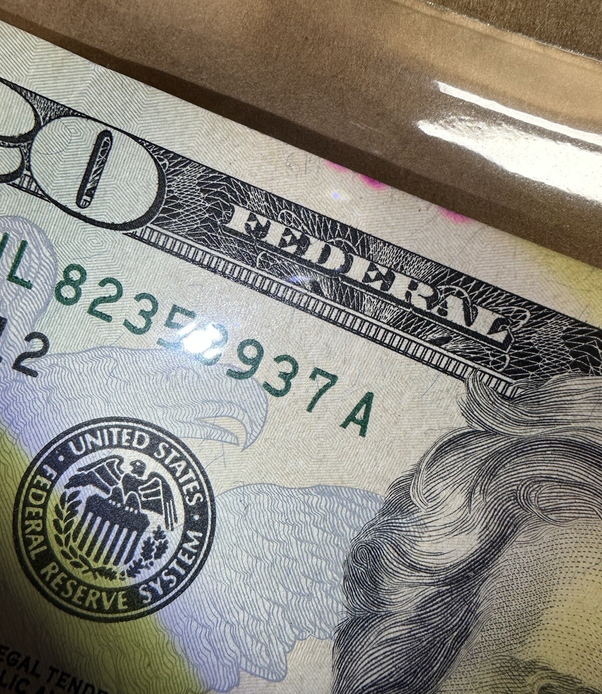 $20 BILL INK SMEARS ERROR RARE | eBay