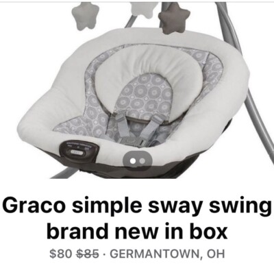 Graco Simple Sway Baby Swing | eBay