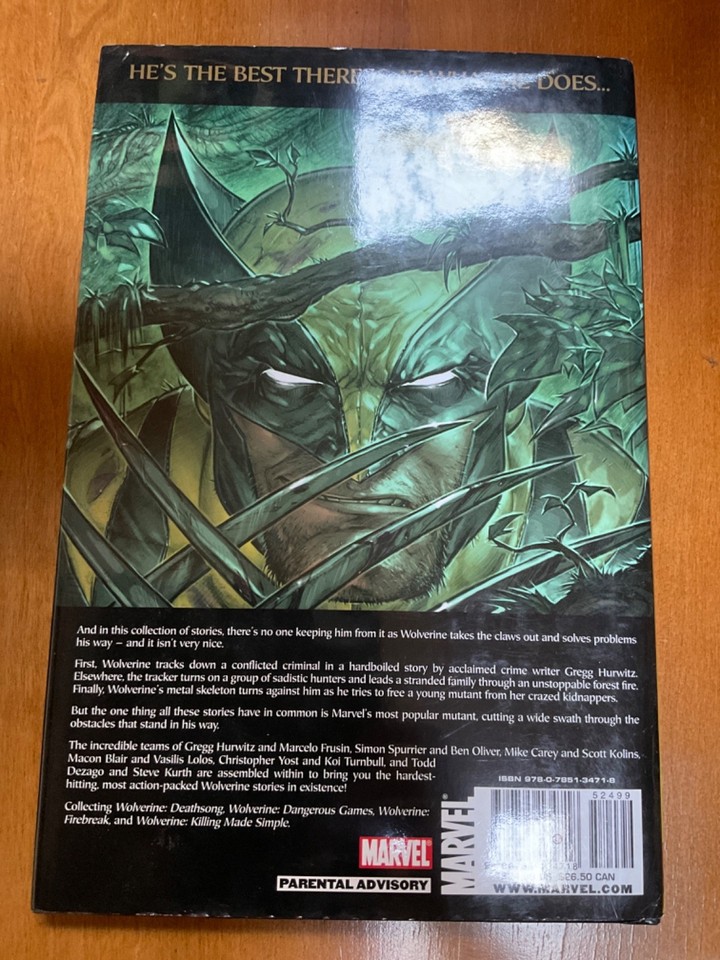 Wolverine: Dangerous Games | eBay