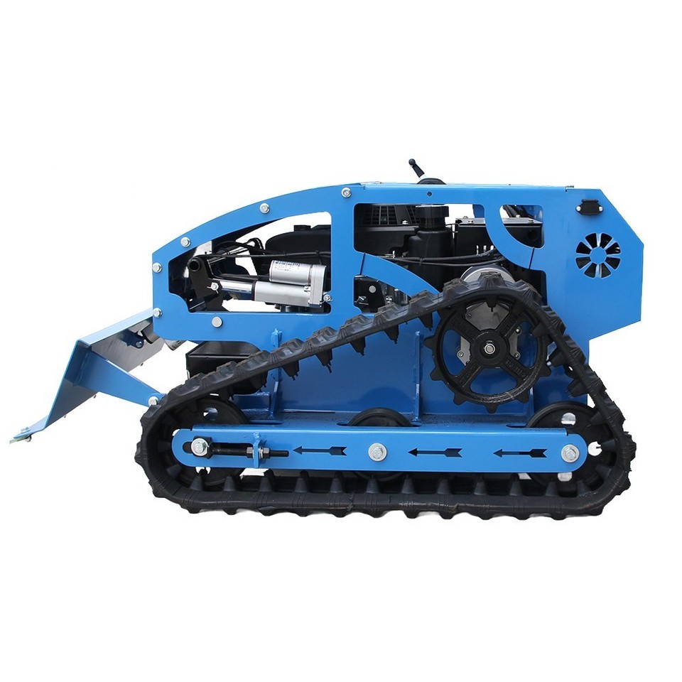 Snow shovel 9HP Gas Remote Control Lawn Mower Adjustable Mowing Height ...