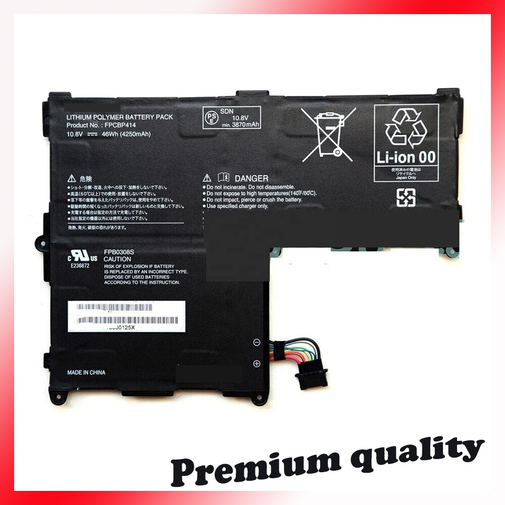 10.8V 46Wh FPCBP414 CP642113-01 FPB0308S New Battery for Fujitsu ...