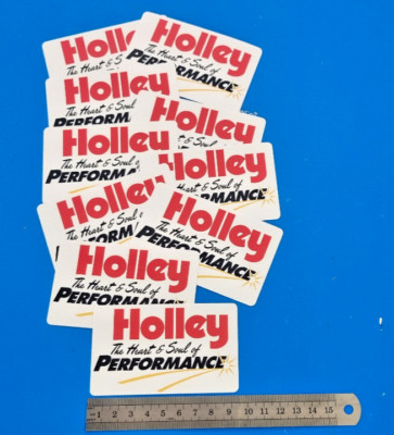 HOLLEY Performance decals set of "10" DECALS TOOLBOX, Man Cave, BAR ...